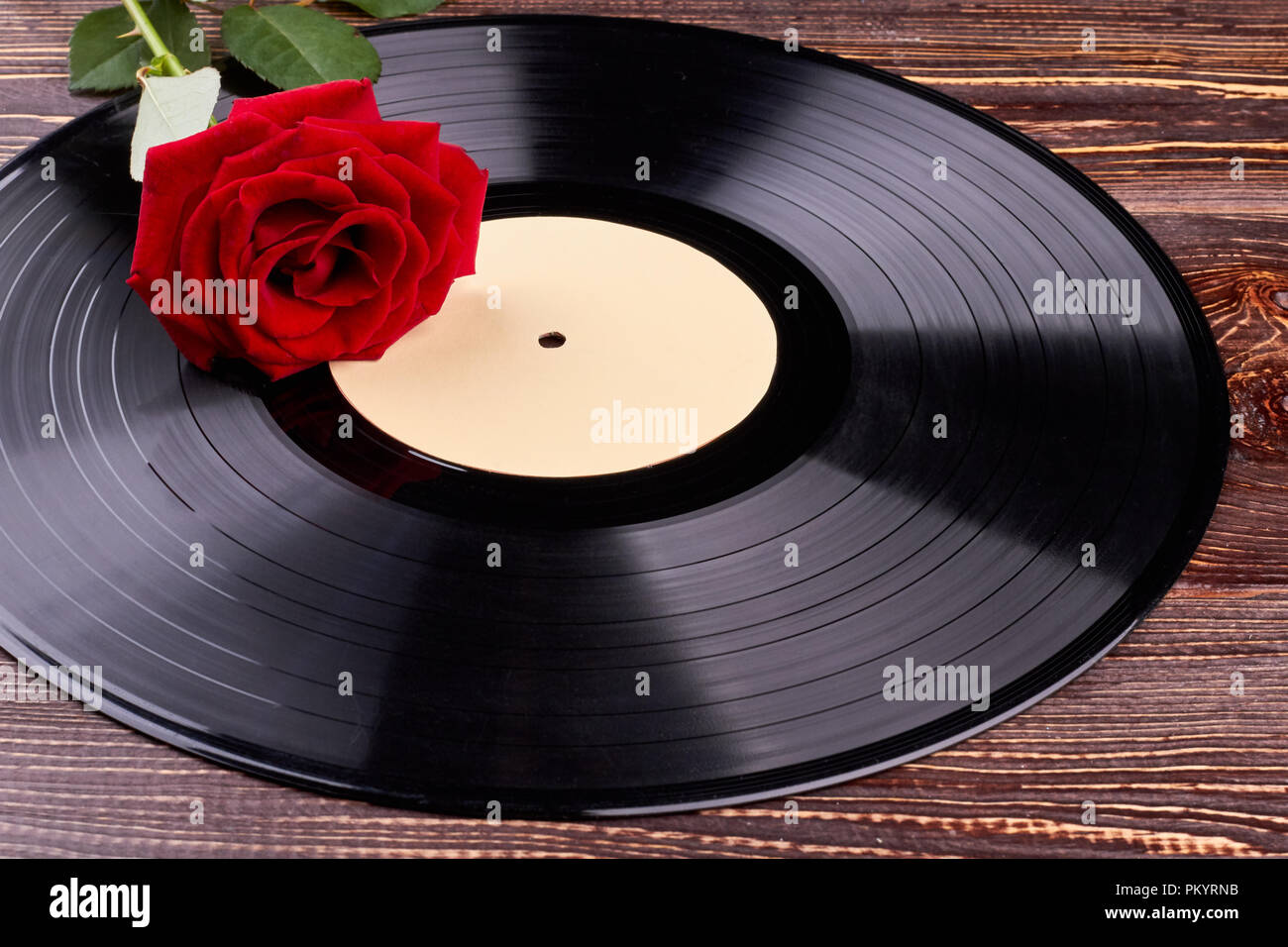 Red vinyl plate hi-res stock photography and images - Alamy