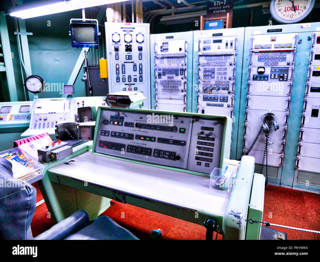 Nuclear Missile Silo Control Room