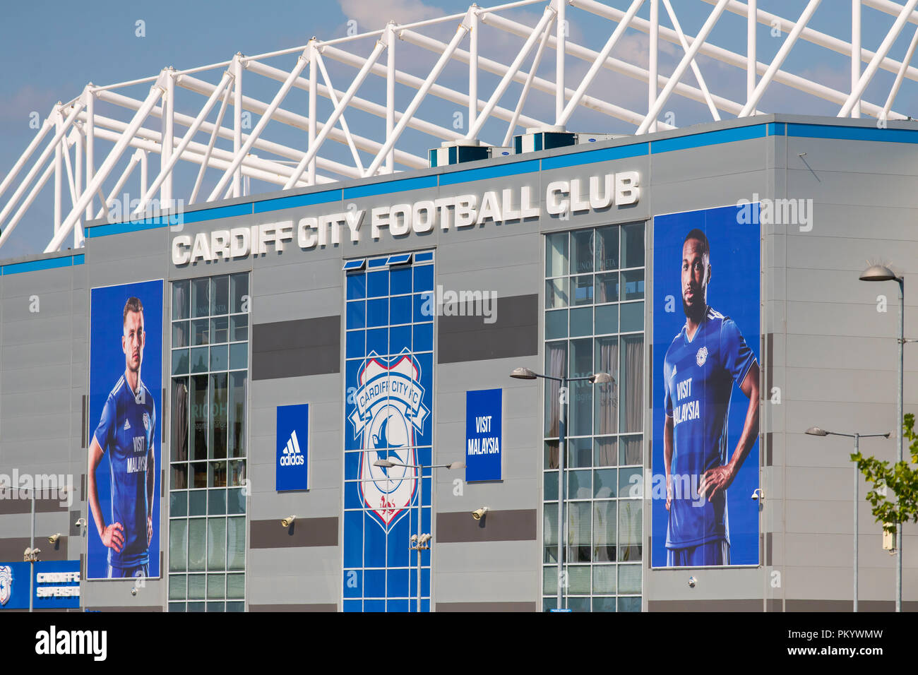 A general view of the Cardiff City Stadium in Cardiff, Wales, UK Stock ...