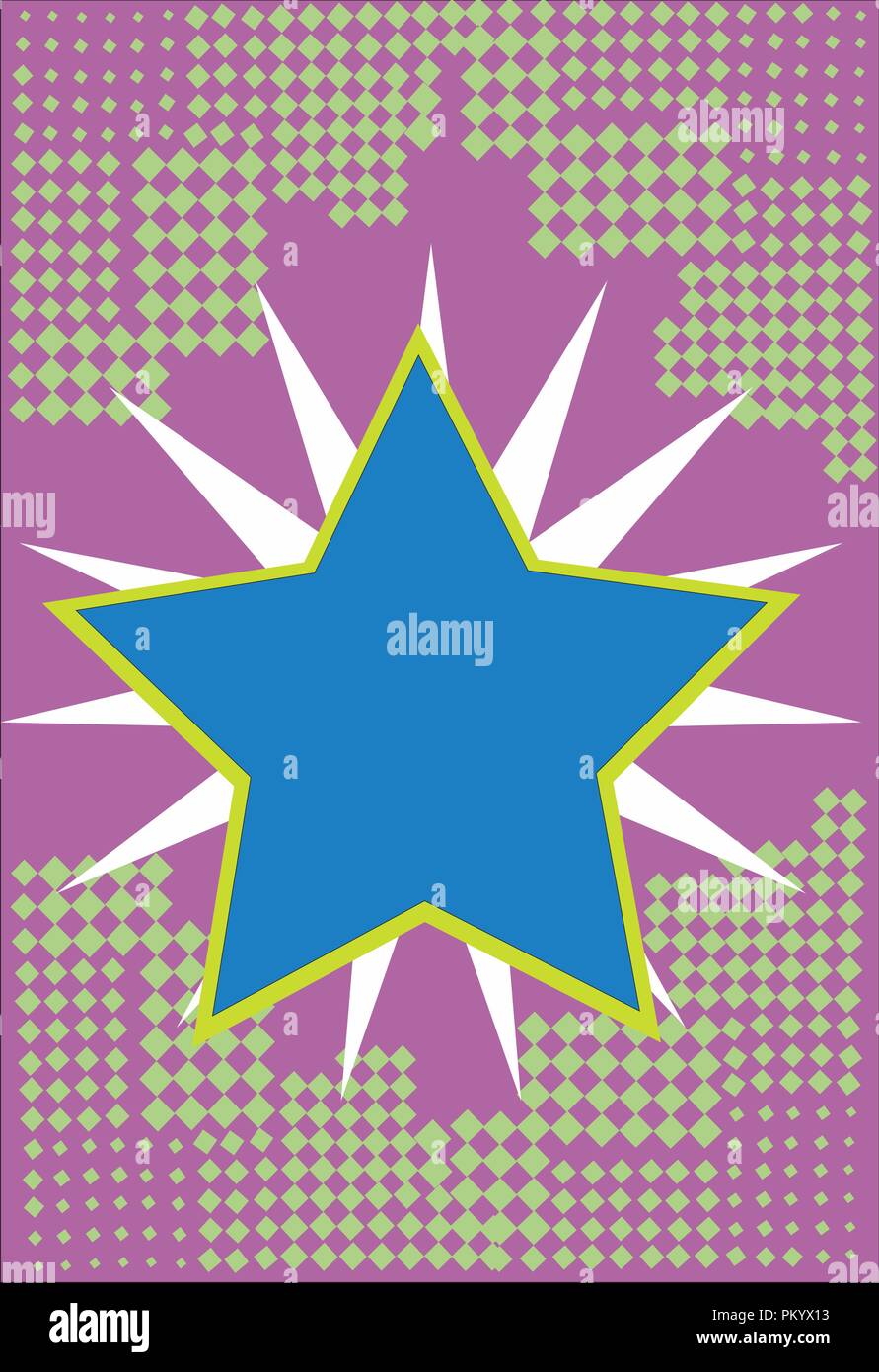 Five edge star Stock Vector Images - Alamy
