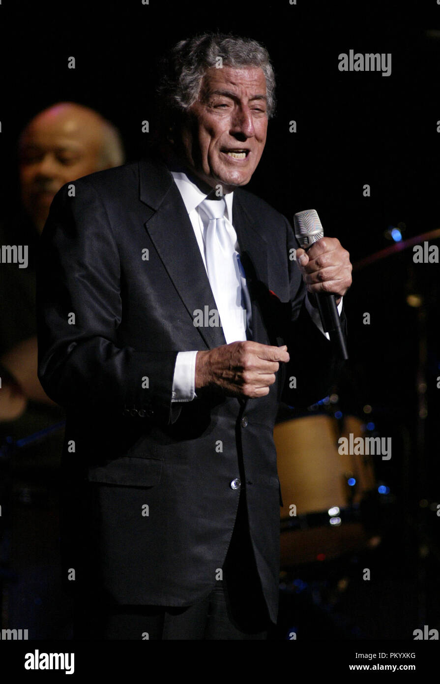 Tony Bennett performs in concert at the Broward Center for the ...