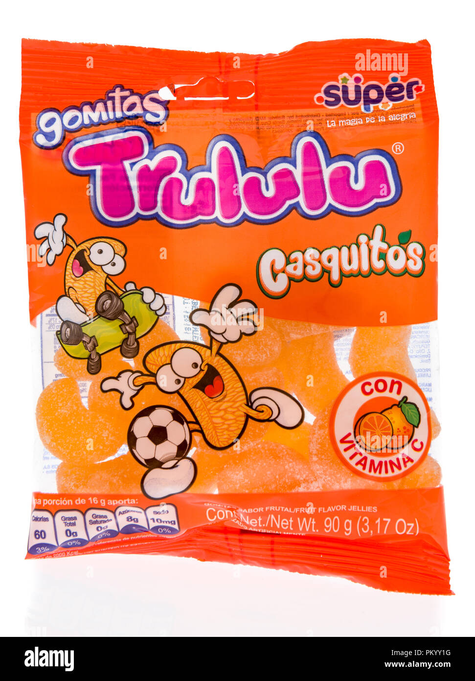 Winneconne, WI - 14 September 2018: A package of Gomitas Trululu ...
