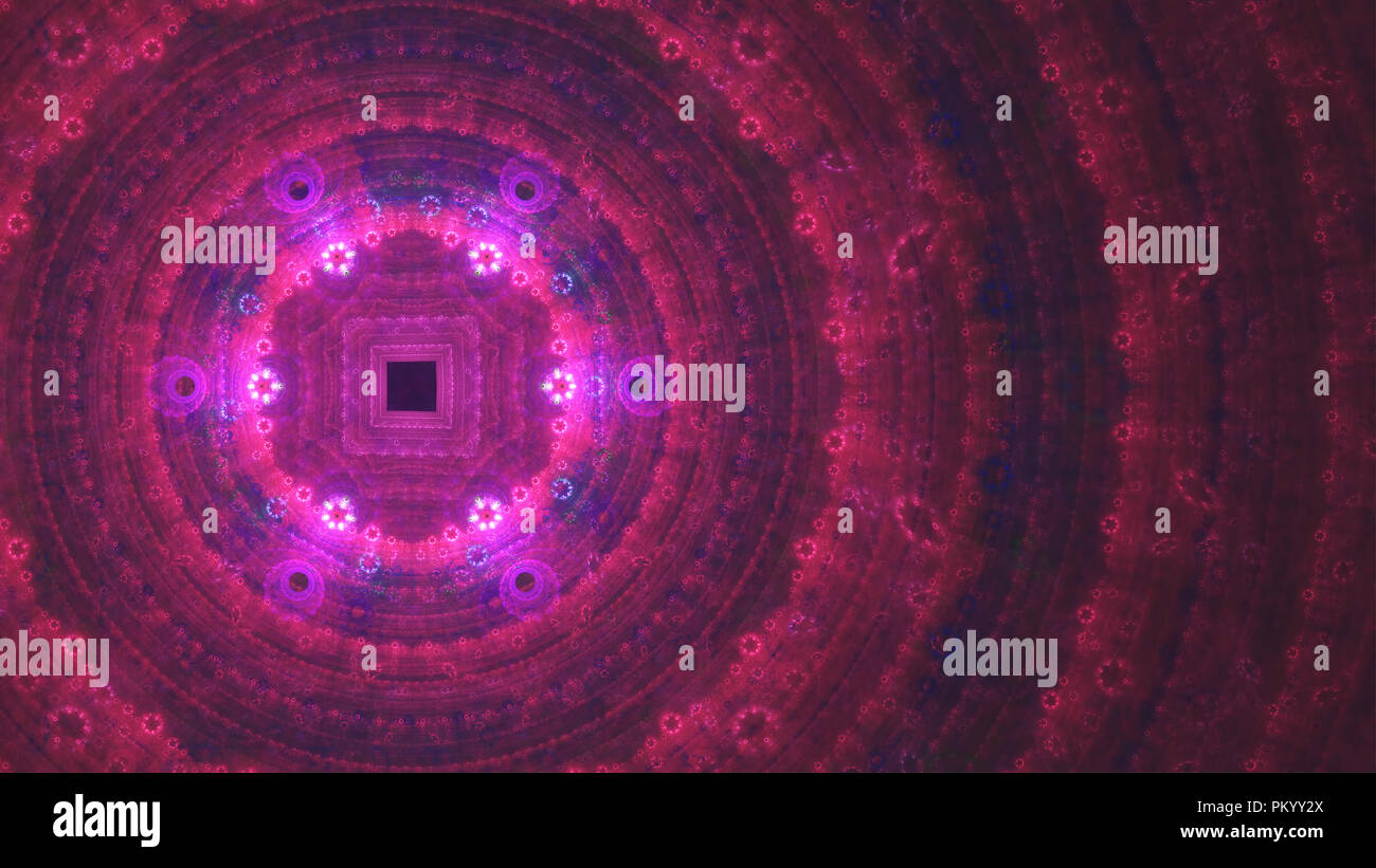 Abstract creative fractal fantasy background. Template for card design ...