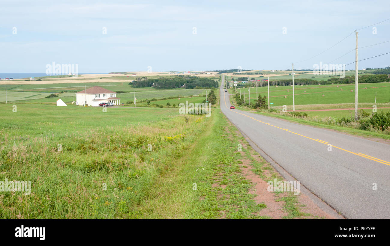 Rural landscape, PEI, Canada Stock Photo - Alamy