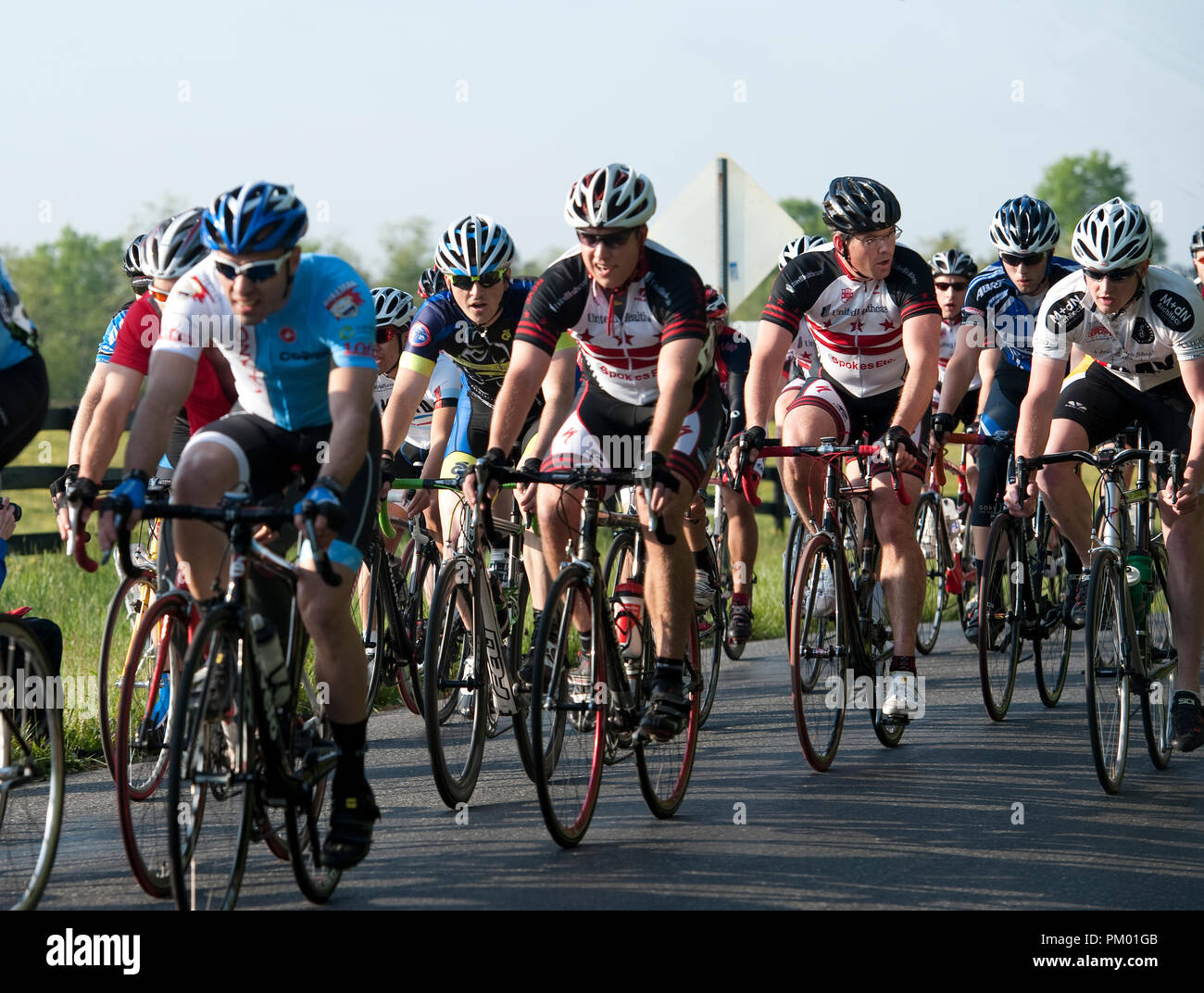 UNITED STATES - April 21: The All American Bicycle Road Race in ...