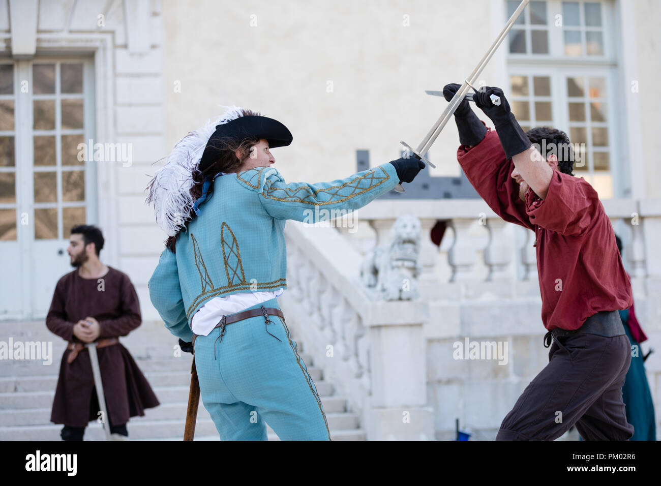Medieval Fencing High Resolution Stock Photography and Images - Alamy