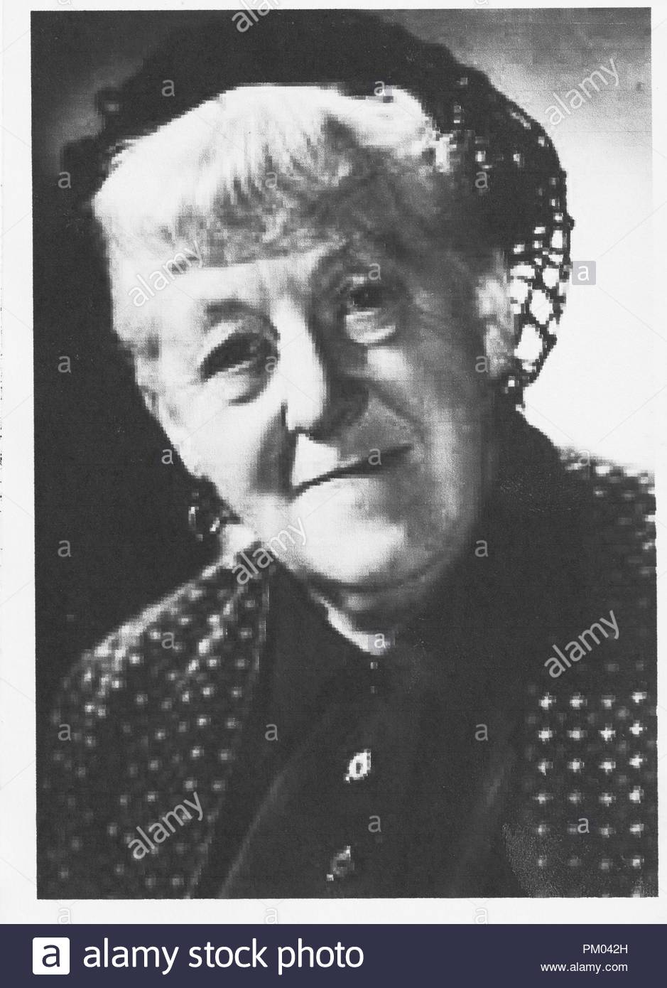 Margaret Rutherford British Actress Stock Photos & Margaret Rutherford ...