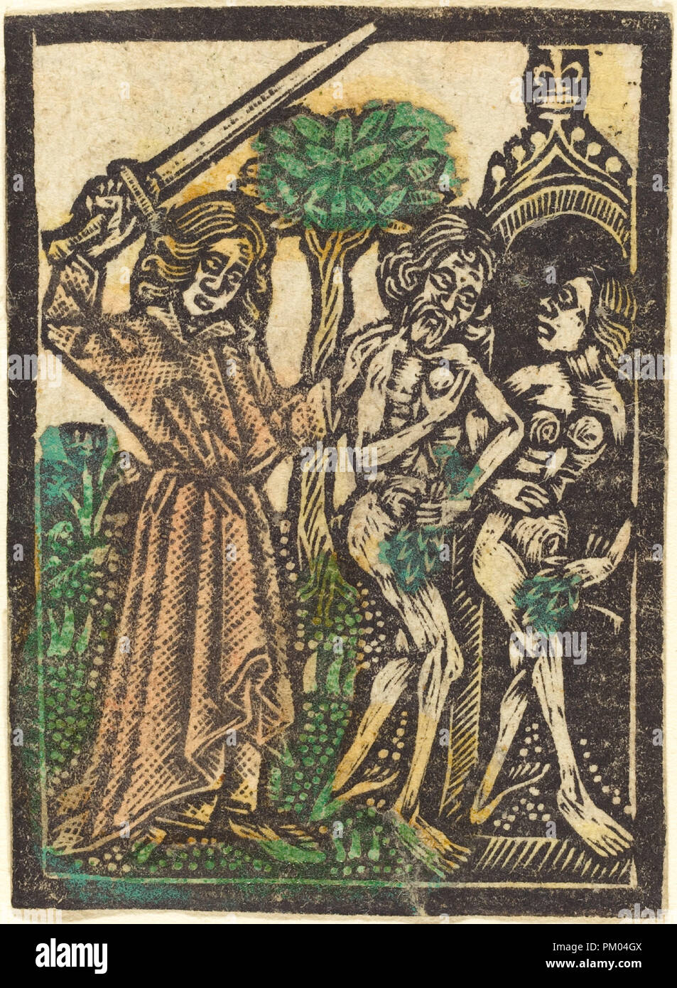 Expulsion from the garden of eden hi-res stock photography and images ...