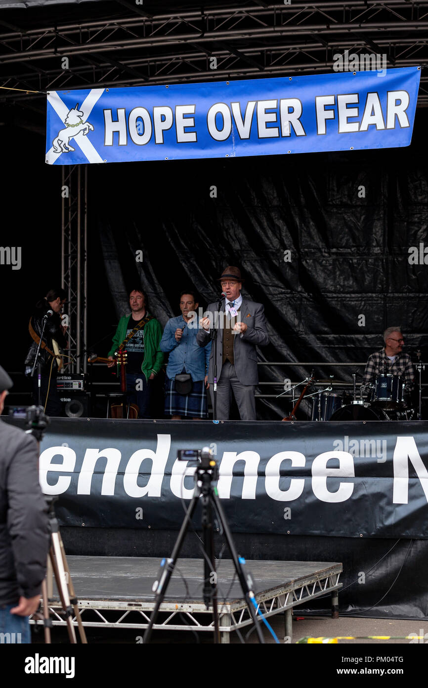 Hope over Fear Glasgow George Square Rally September 15th 2018 Stock ...