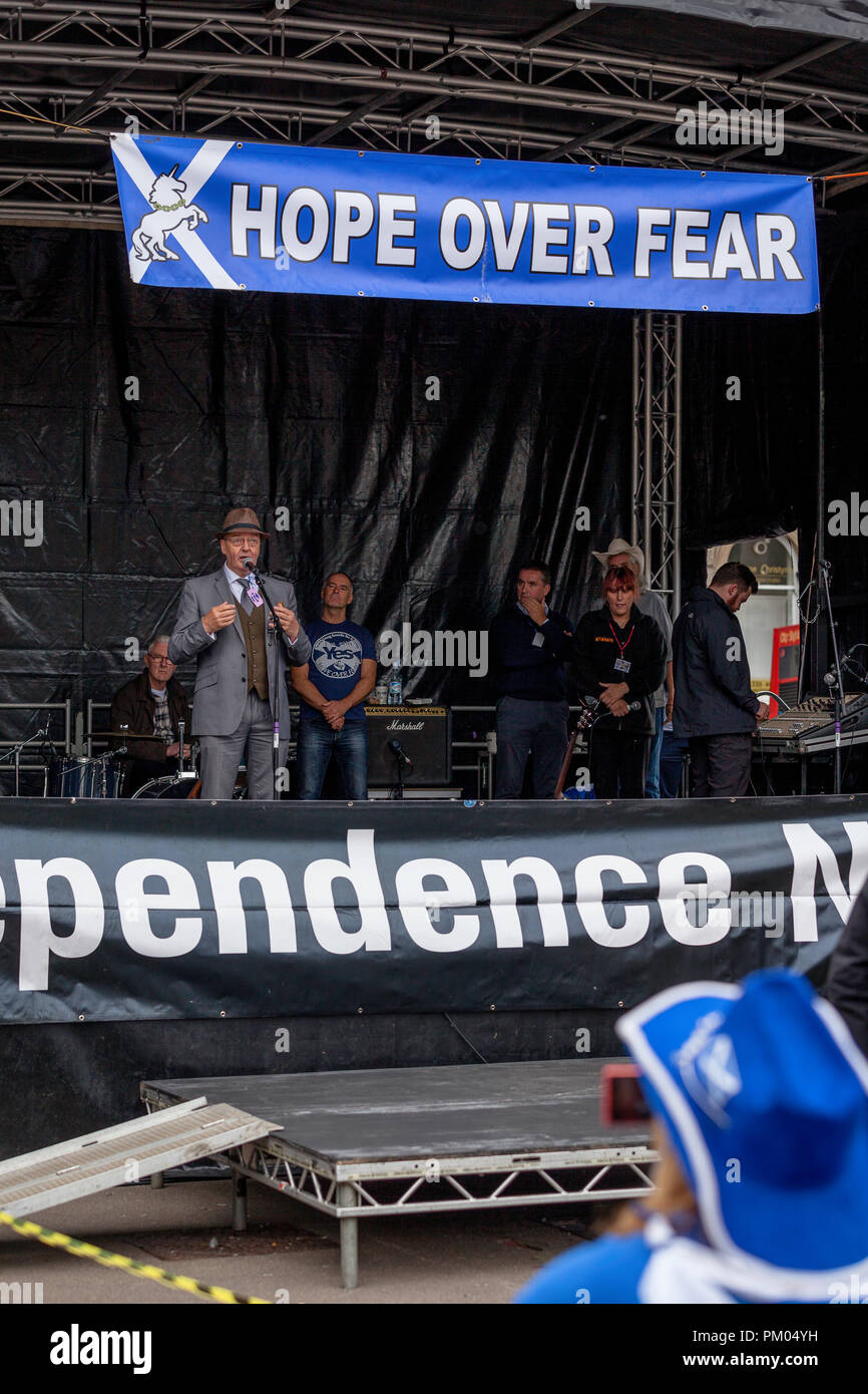 Hope over Fear Glasgow George Square Rally September 15th 2018 Stock ...