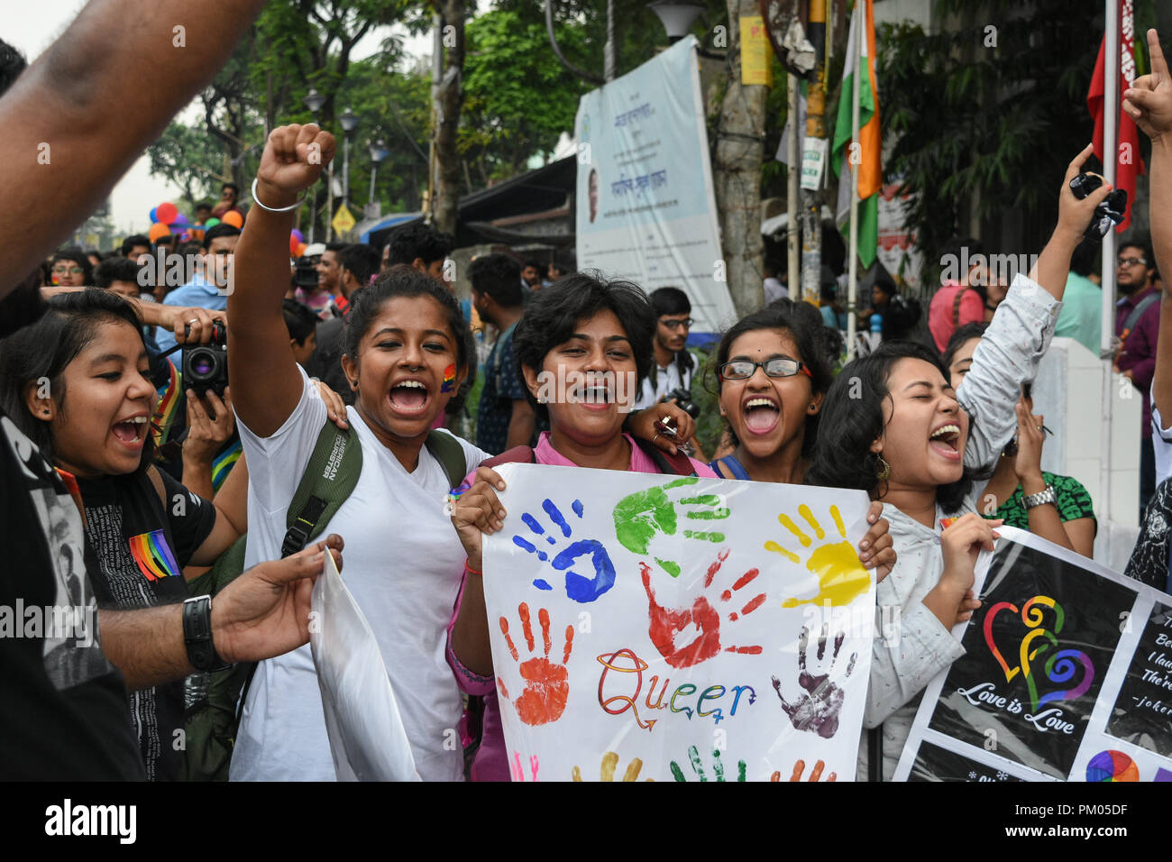 Section 377 celebrate india hi-res stock photography and images - Alamy