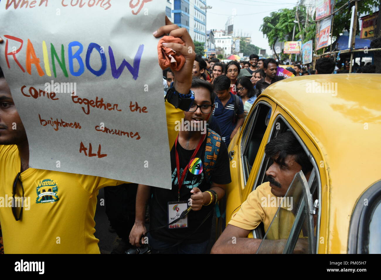 Section 377 celebrate india hi-res stock photography and images - Alamy