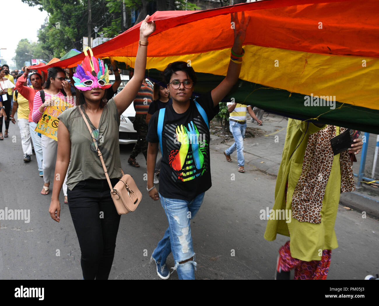 Section 377 celebrate india hi-res stock photography and images - Alamy