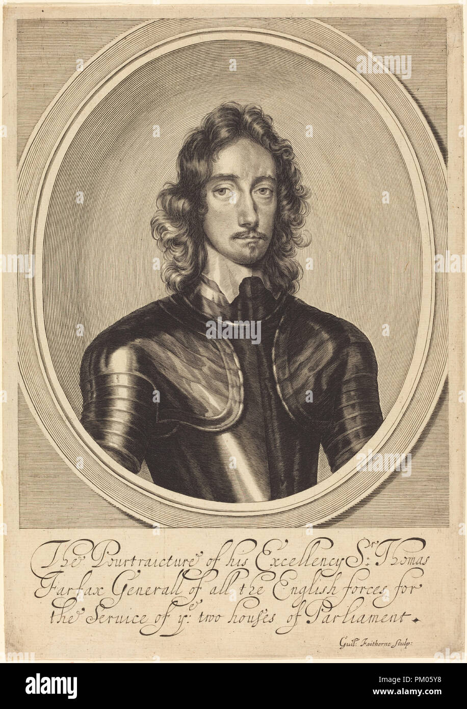 Lord Thomas Fairfax. Medium: engraving. Museum: National Gallery of Art ...