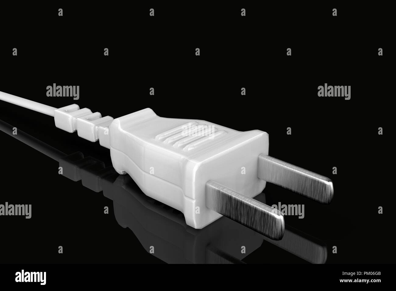 White US style plug Stock Photo - Alamy