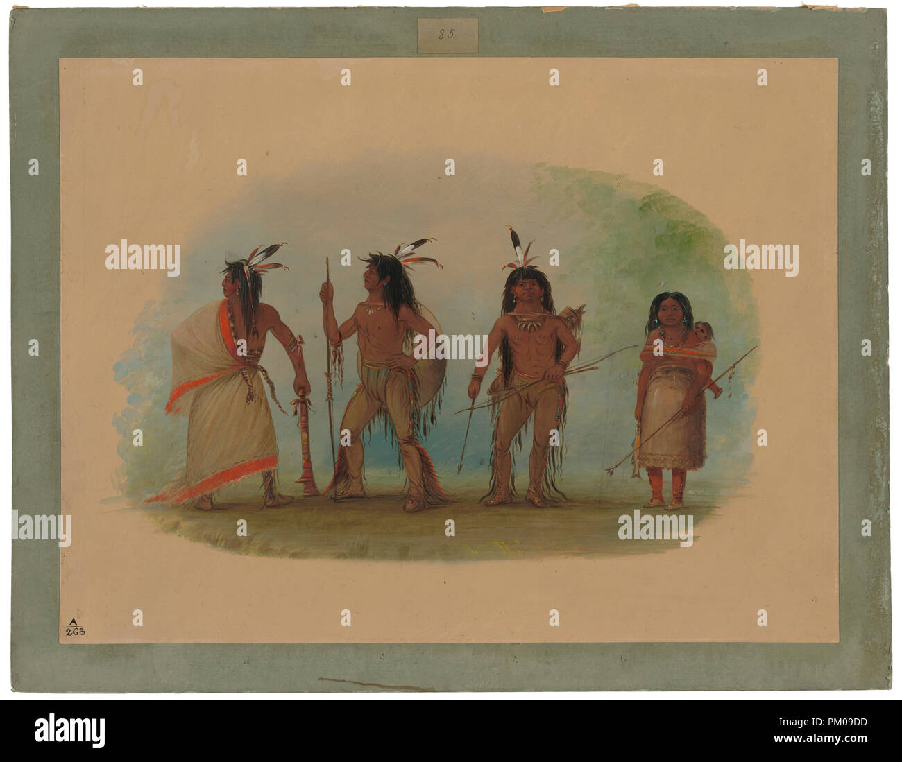George washington indians hi-res stock photography and images - Alamy