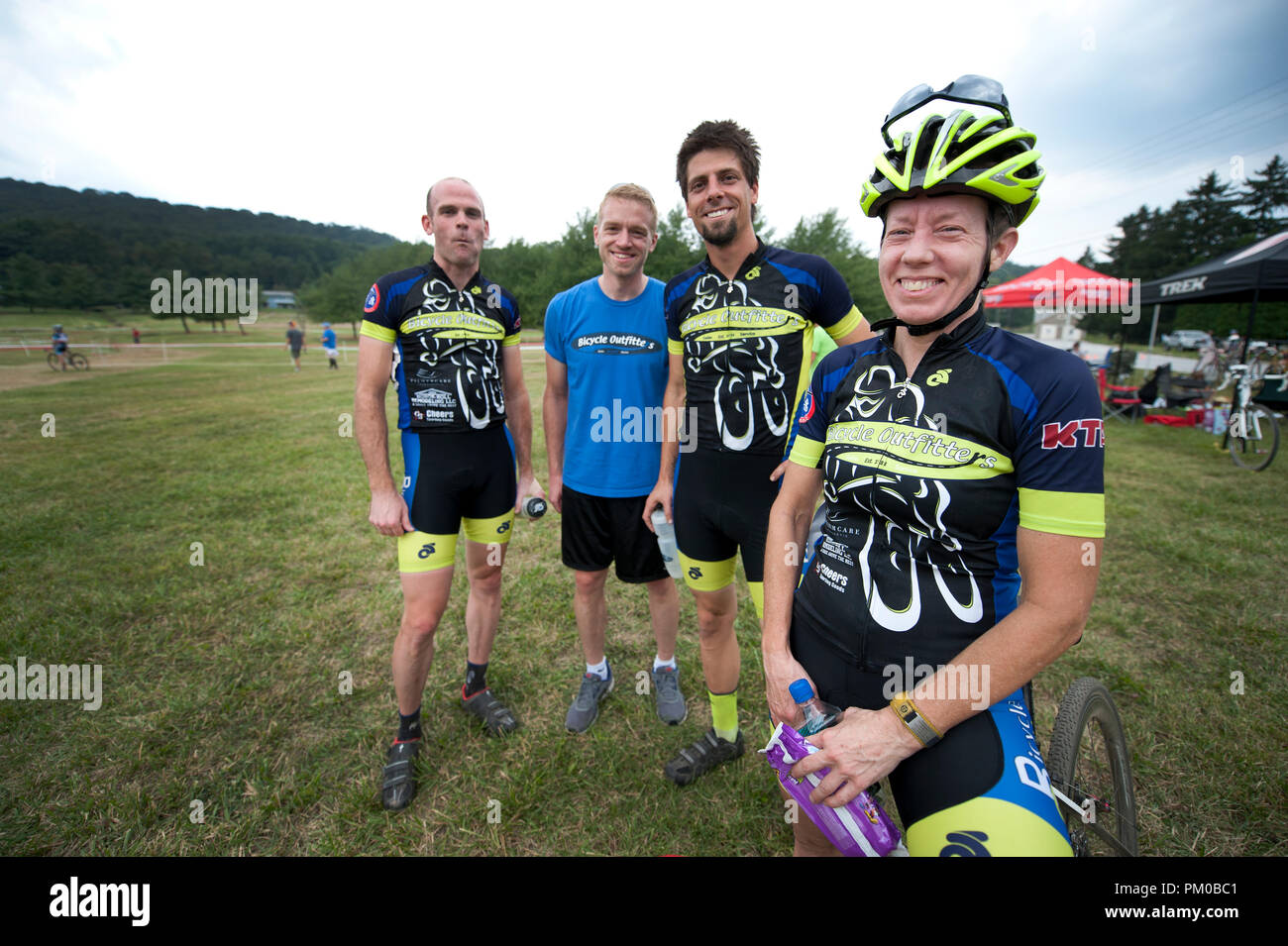 UNITED STATES - Sept08 : Racing action at the Fort Ritchie cyclocross ...