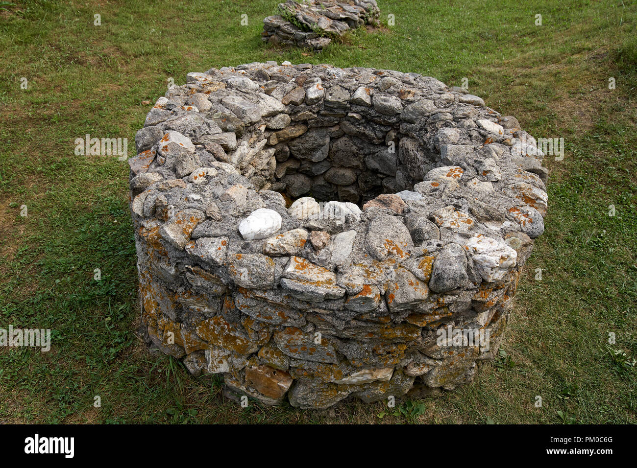 Ancient roman fortress ruins at an archaeology dig site Stock Photo - Alamy