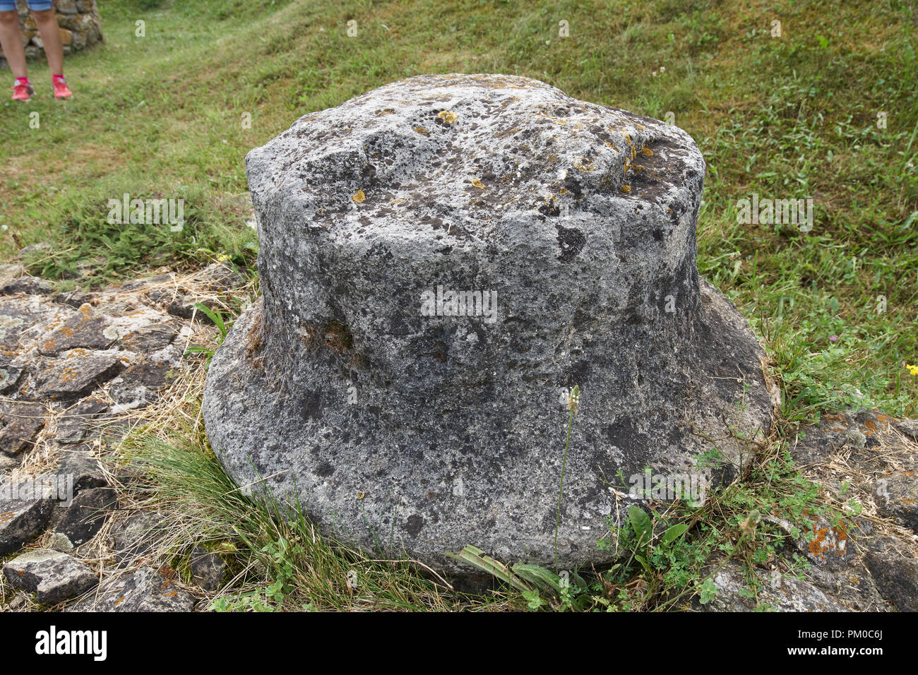 Ancient roman fortress ruins at an archaeology dig site Stock Photo - Alamy