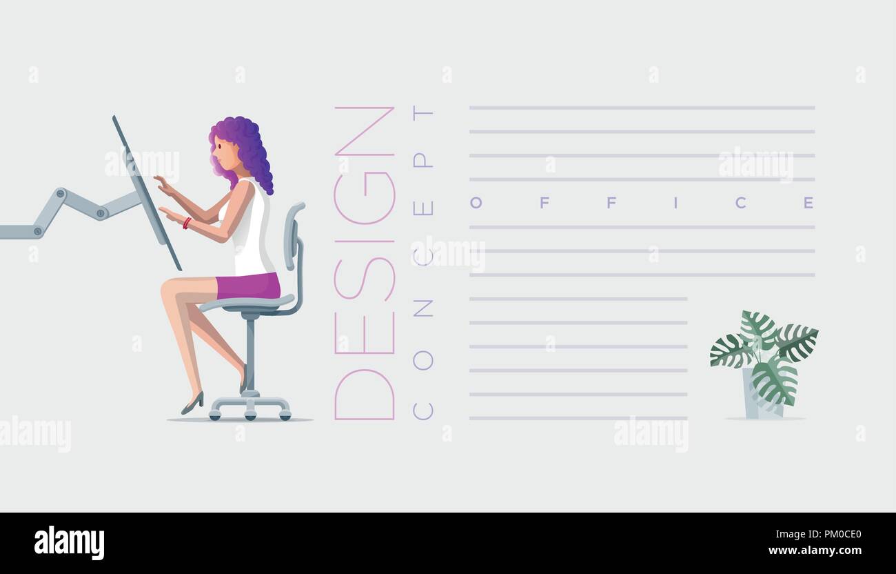 Display designer Stock Vector Images - Alamy