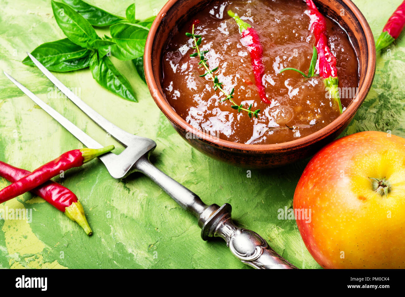 Homemade applesauce hi-res stock photography and images - Alamy