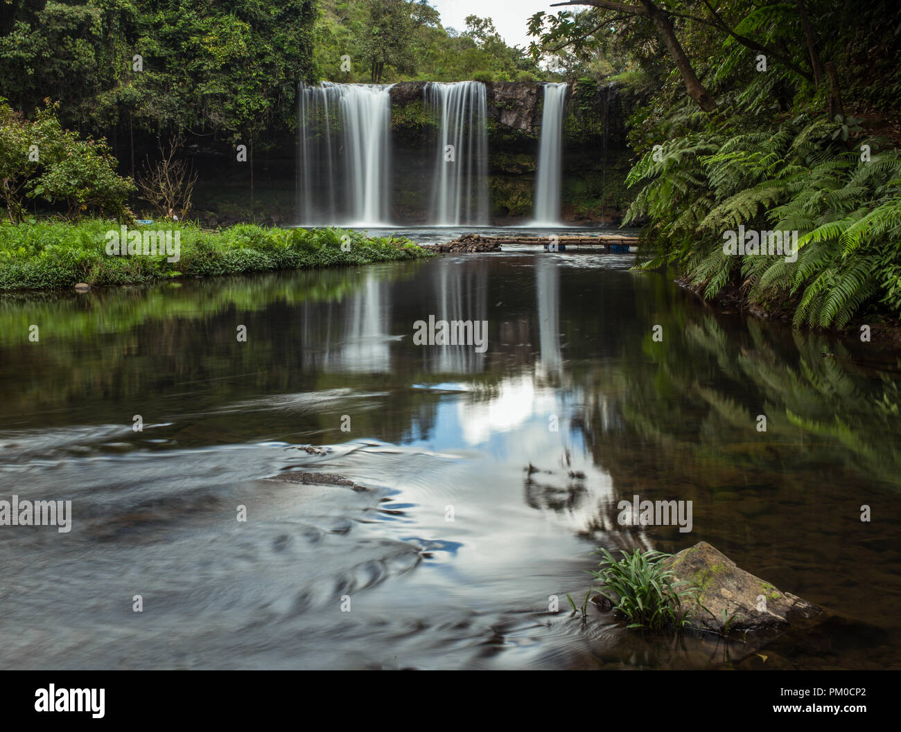This beautiful Waterfall commonly known as SHUKNACHARA FALLS Stock ...