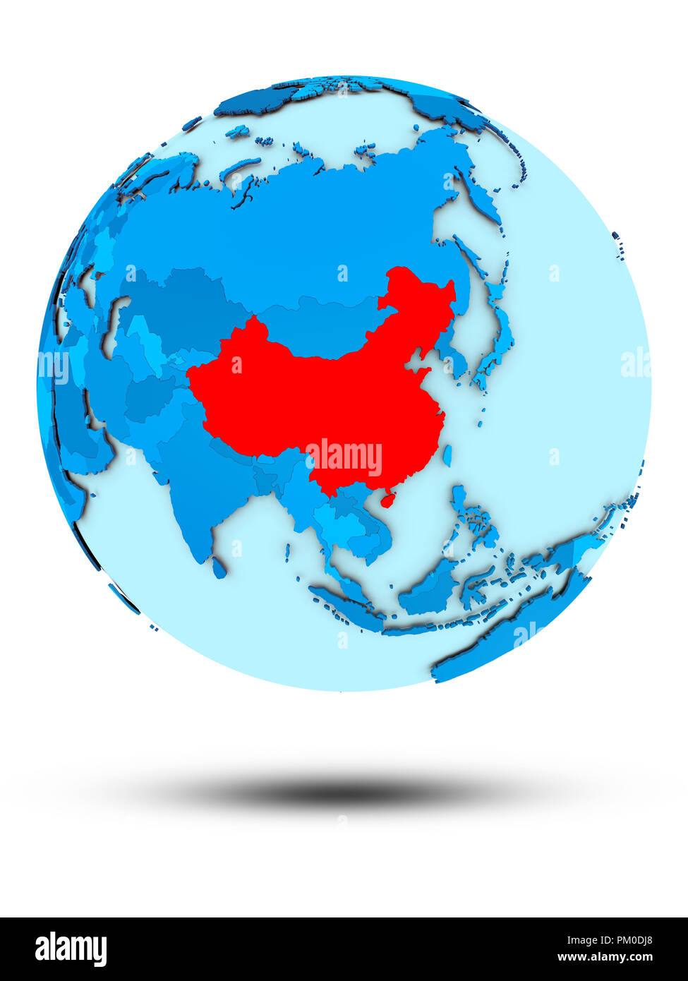 Globe china country sphere Cut Out Stock Images & Pictures - Alamy
