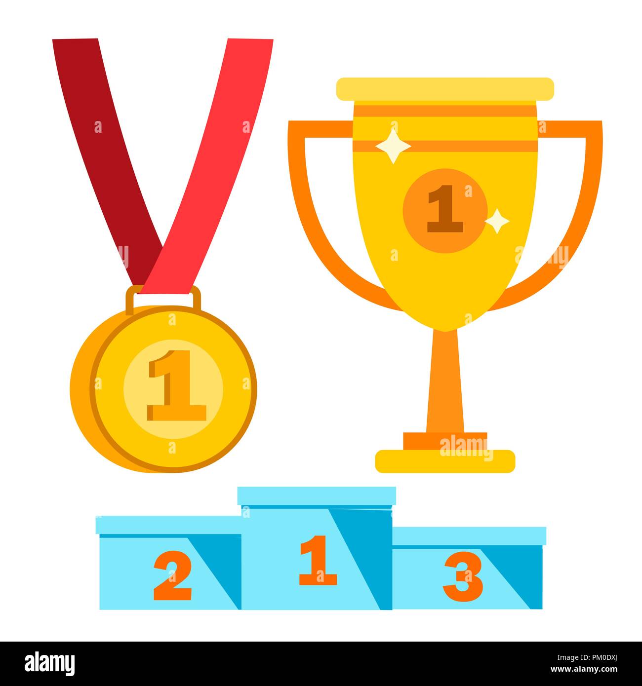 Cartoon Trophy Stock Photos & Cartoon Trophy Stock Images - Alamy