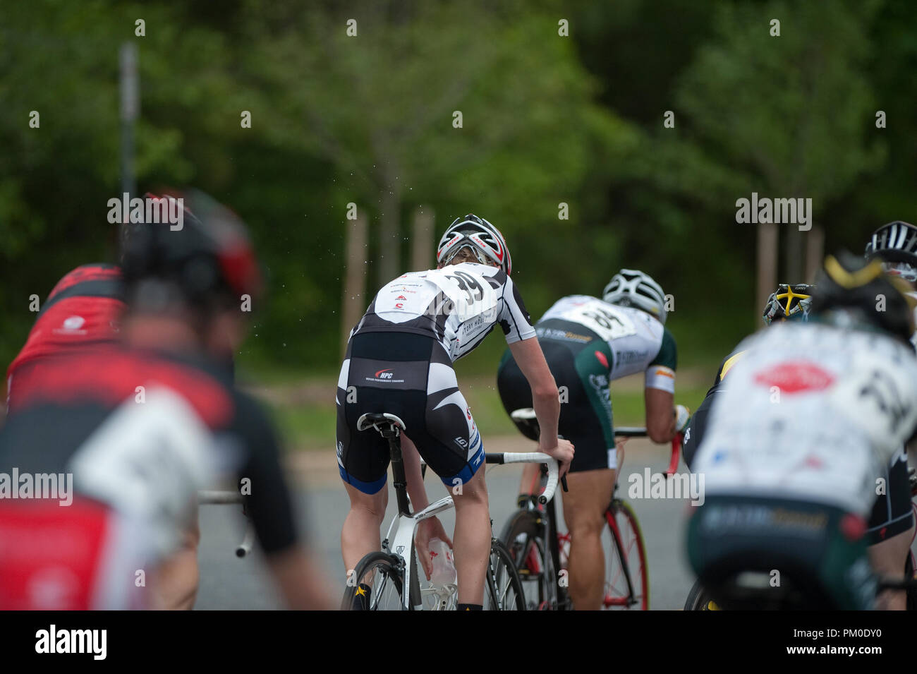UNITED STATES - June 6: 10th Annual Bunny Hop Criterium bicycle race in ...