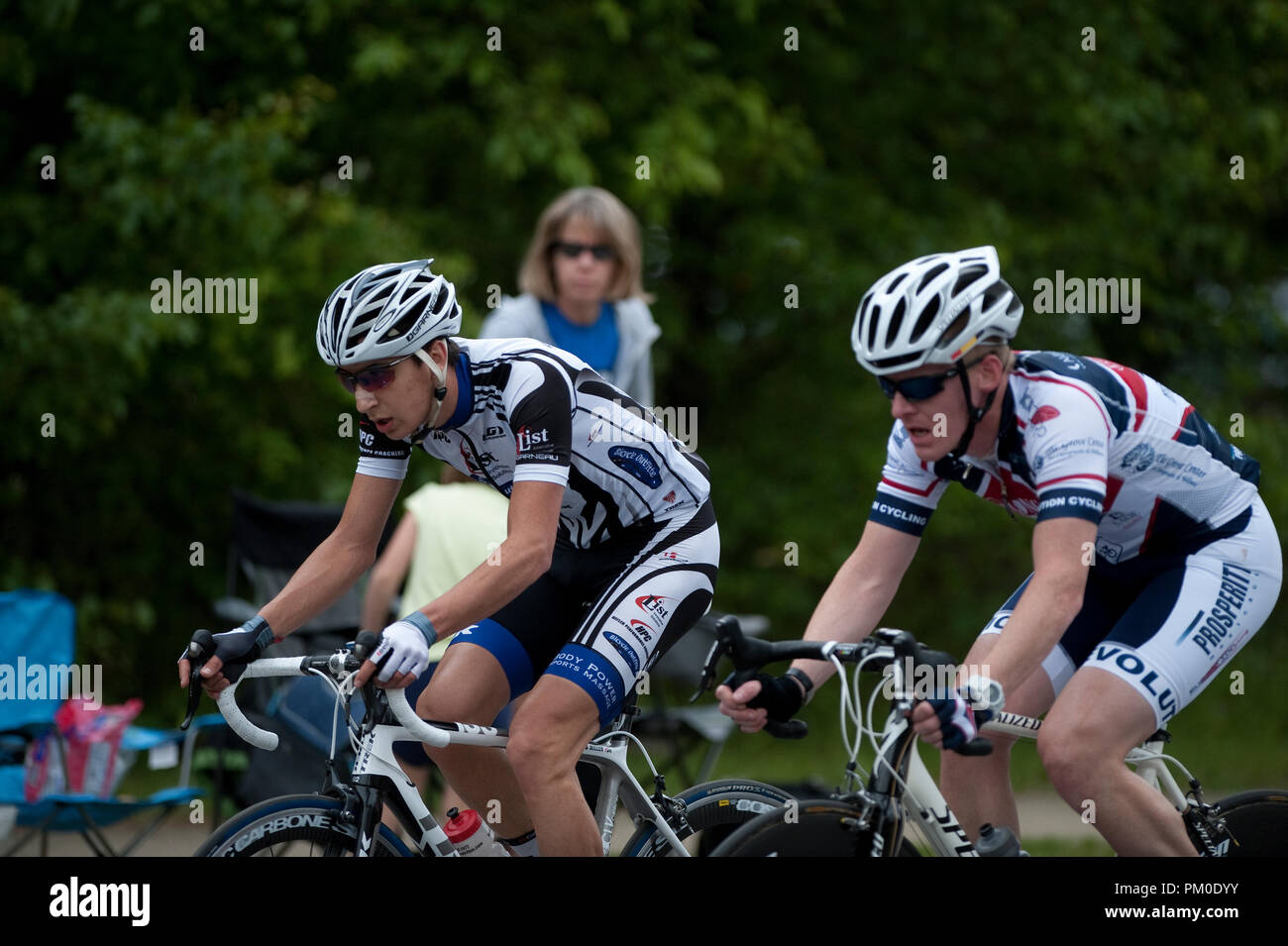 UNITED STATES - June 6: 10th Annual Bunny Hop Criterium bicycle race in ...