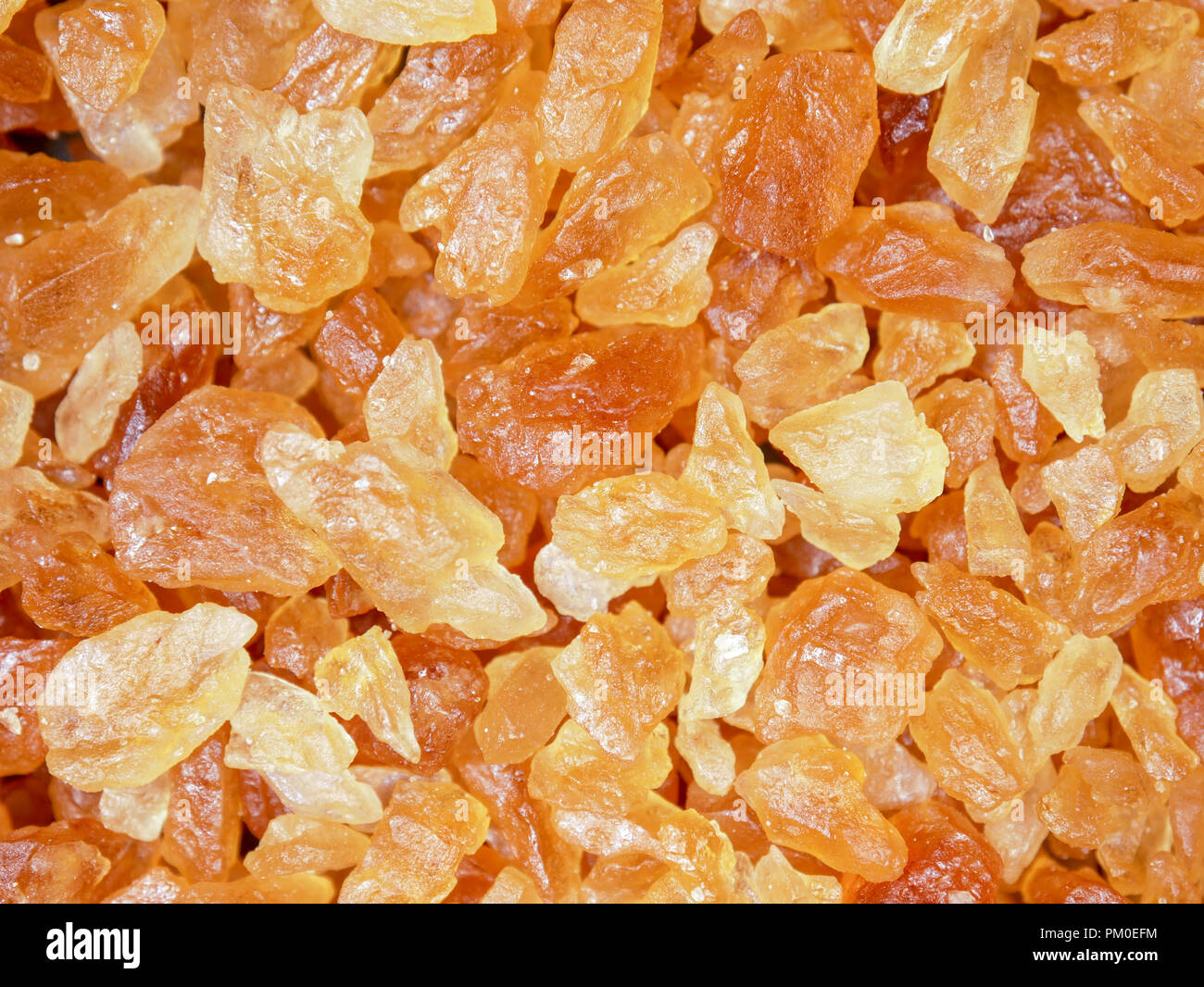 sweet brown rock sugar food texture background Stock Photo - Alamy