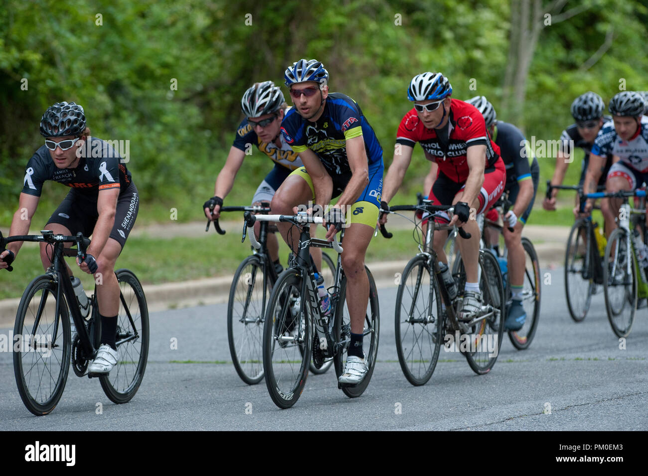 UNITED STATES - June 6: 10th Annual Bunny Hop Criterium bicycle race in ...