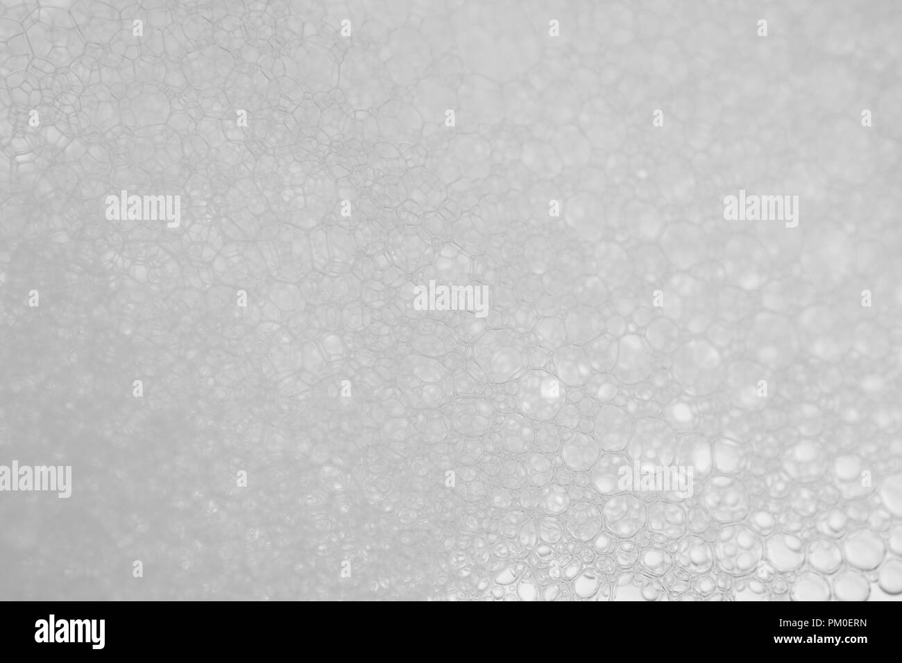 white foam texture abstract background closeup Stock Photo - Alamy