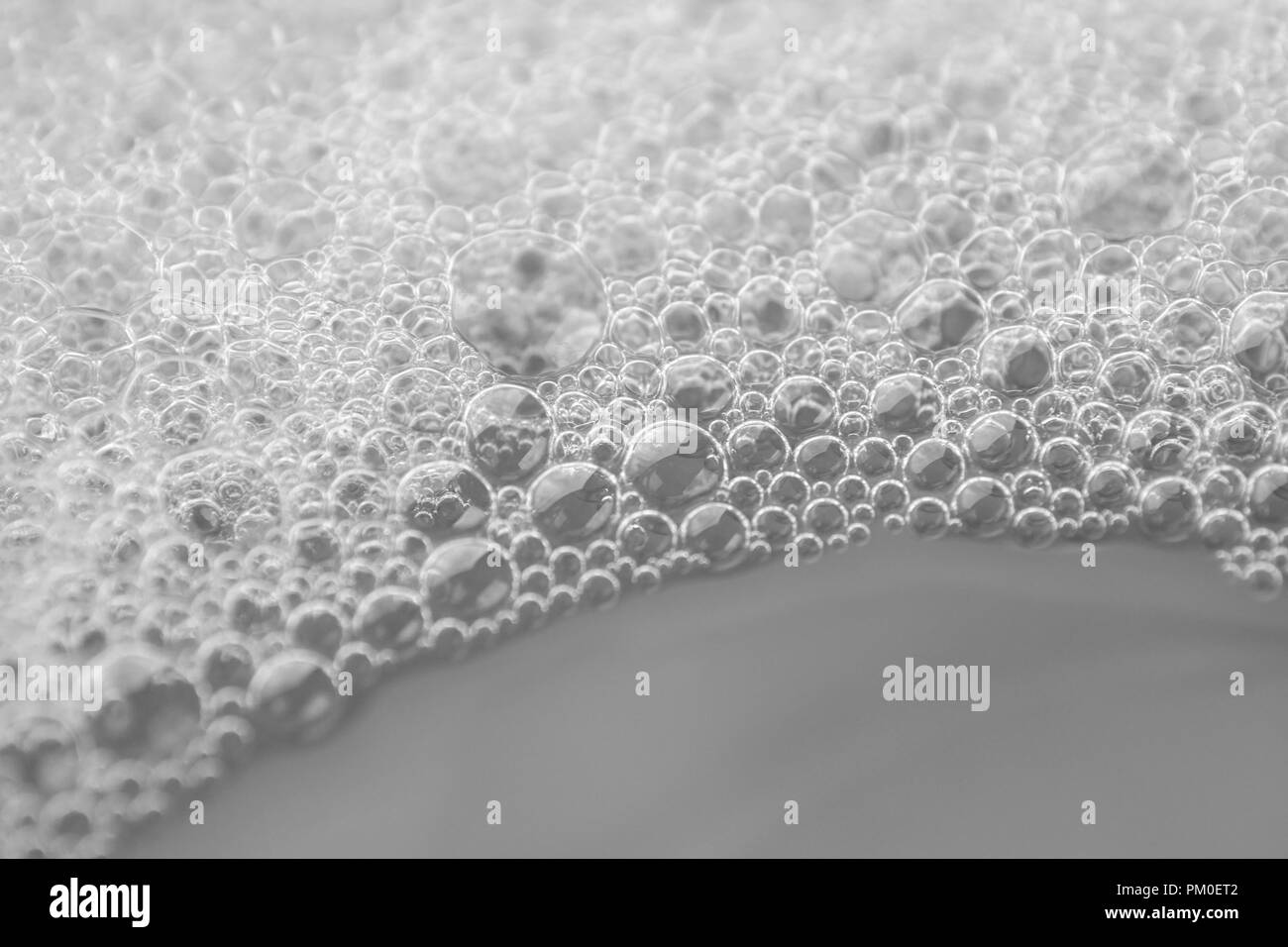 white foam texture abstract background closeup Stock Photo - Alamy