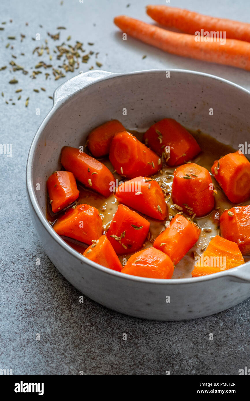 Cooked carrots hi-res stock photography and images - Alamy