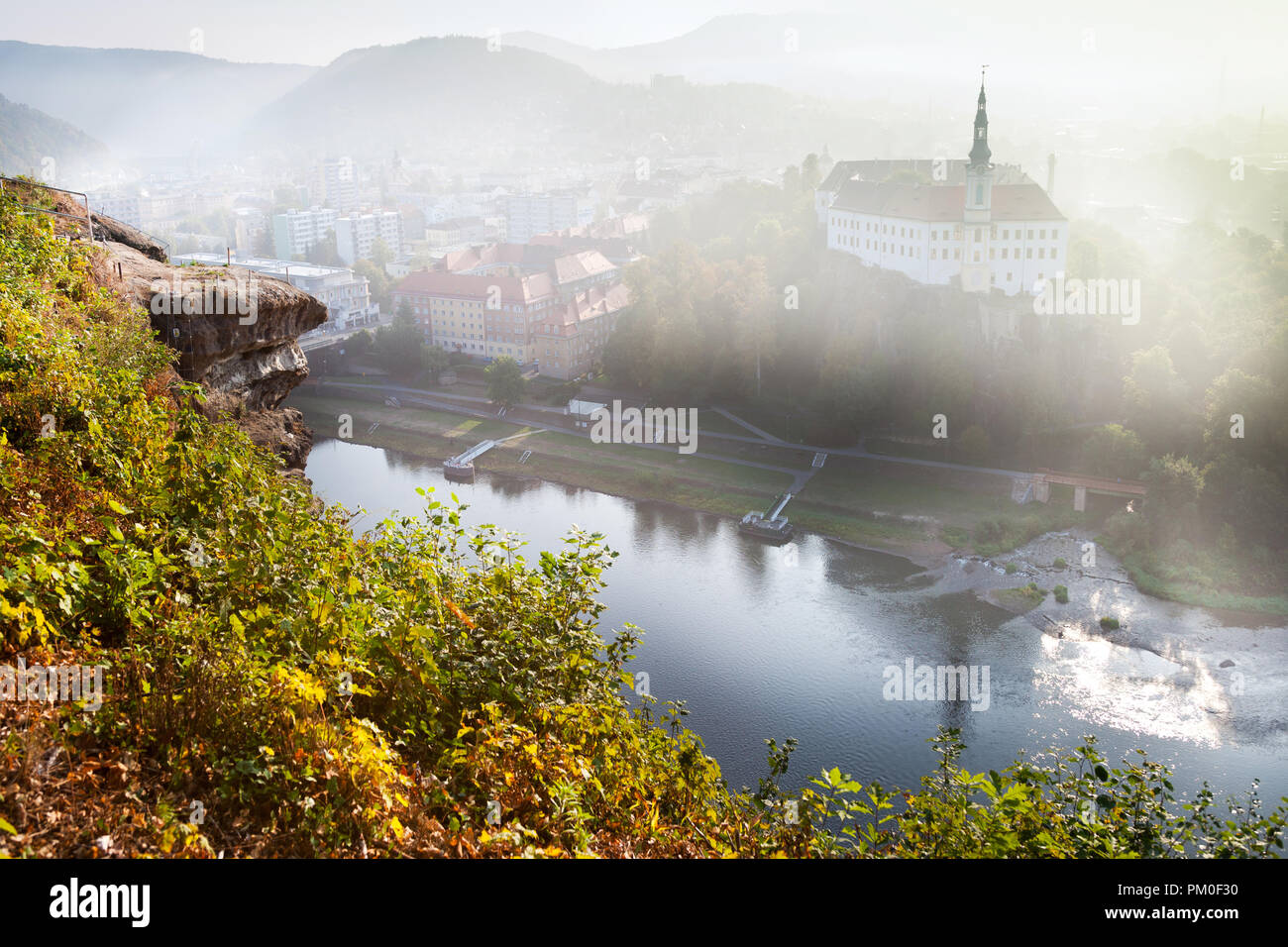Decin castle hi-res stock photography and images - Alamy