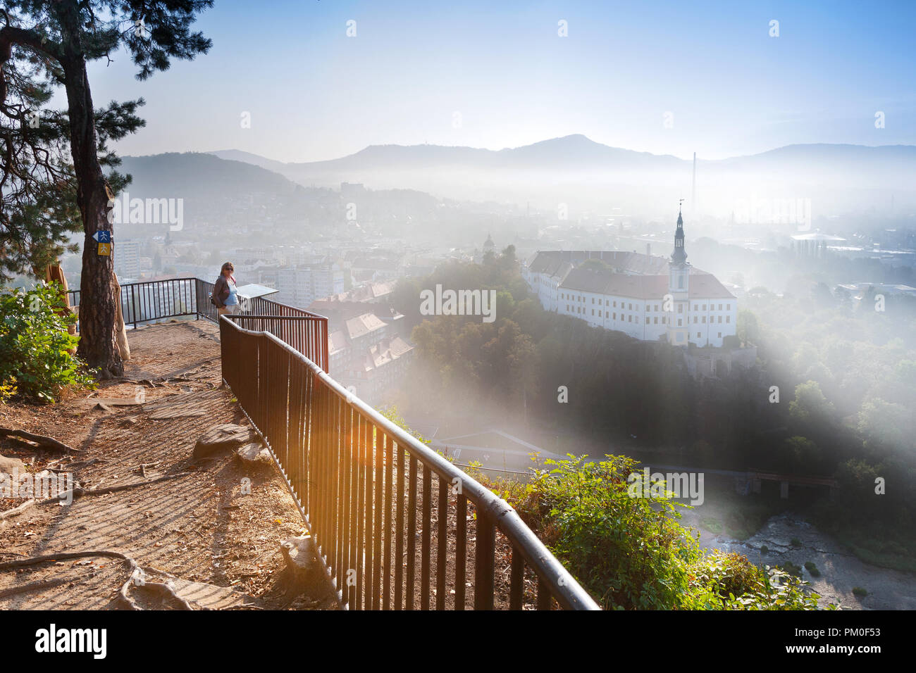 Decin castle hi-res stock photography and images - Alamy