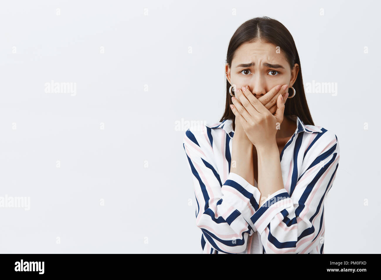 Scared scream hi-res stock photography and images - Alamy