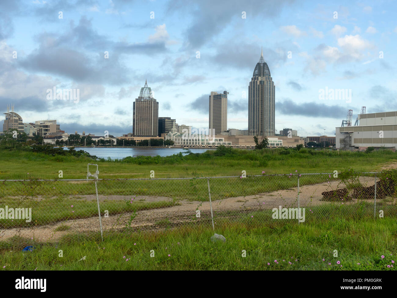 The US port city of Mobile has a busy port on Alabama’s gulf coast and ...