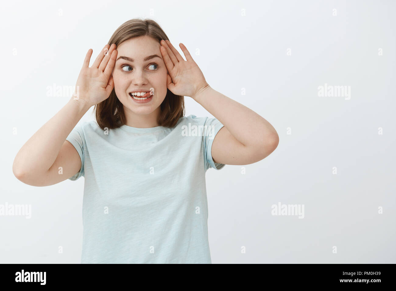 Hide feelings hi-res stock photography and images - Alamy