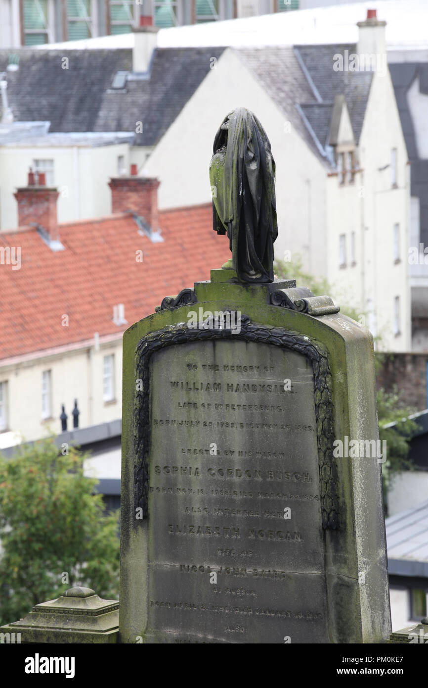 New calton hill cemetery hi-res stock photography and images - Alamy