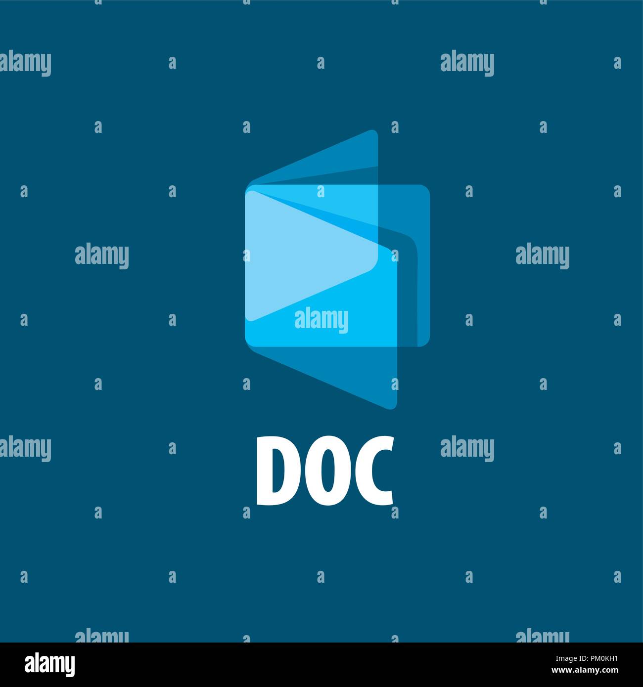 vector logo document Stock Vector Image & Art - Alamy