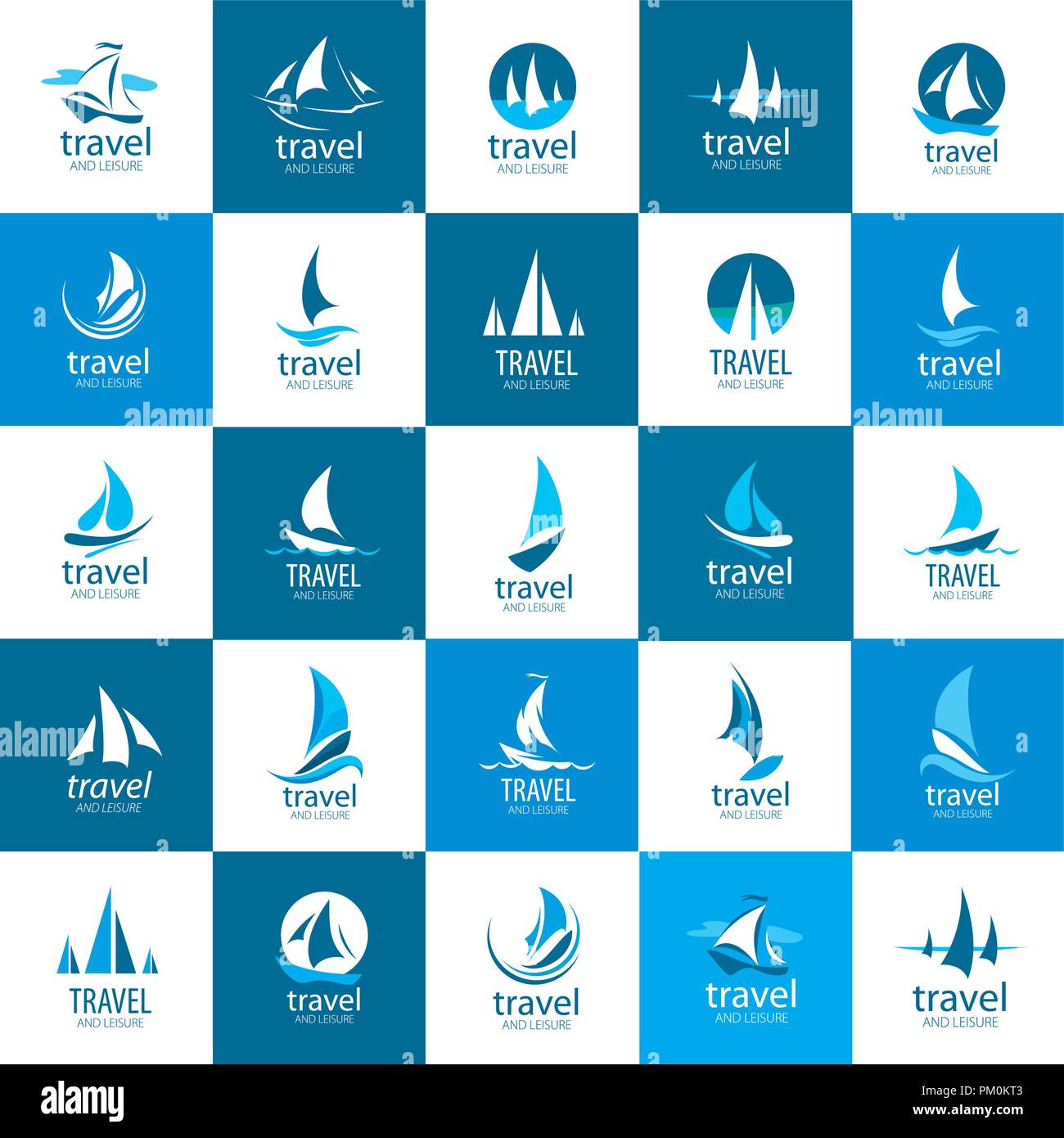 vector logo Yacht Stock Vector Image & Art - Alamy