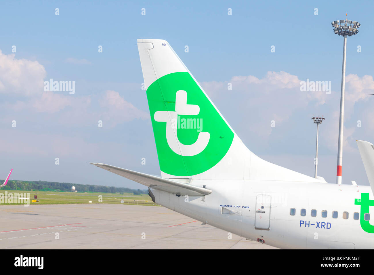 Transavia logo hi-res stock photography and images - Alamy
