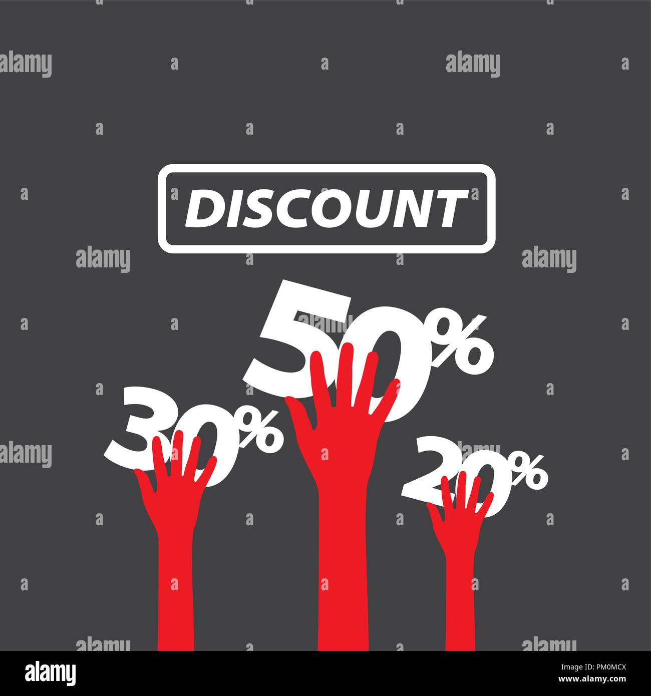 vector sign for discounts Stock Vector Image & Art - Alamy