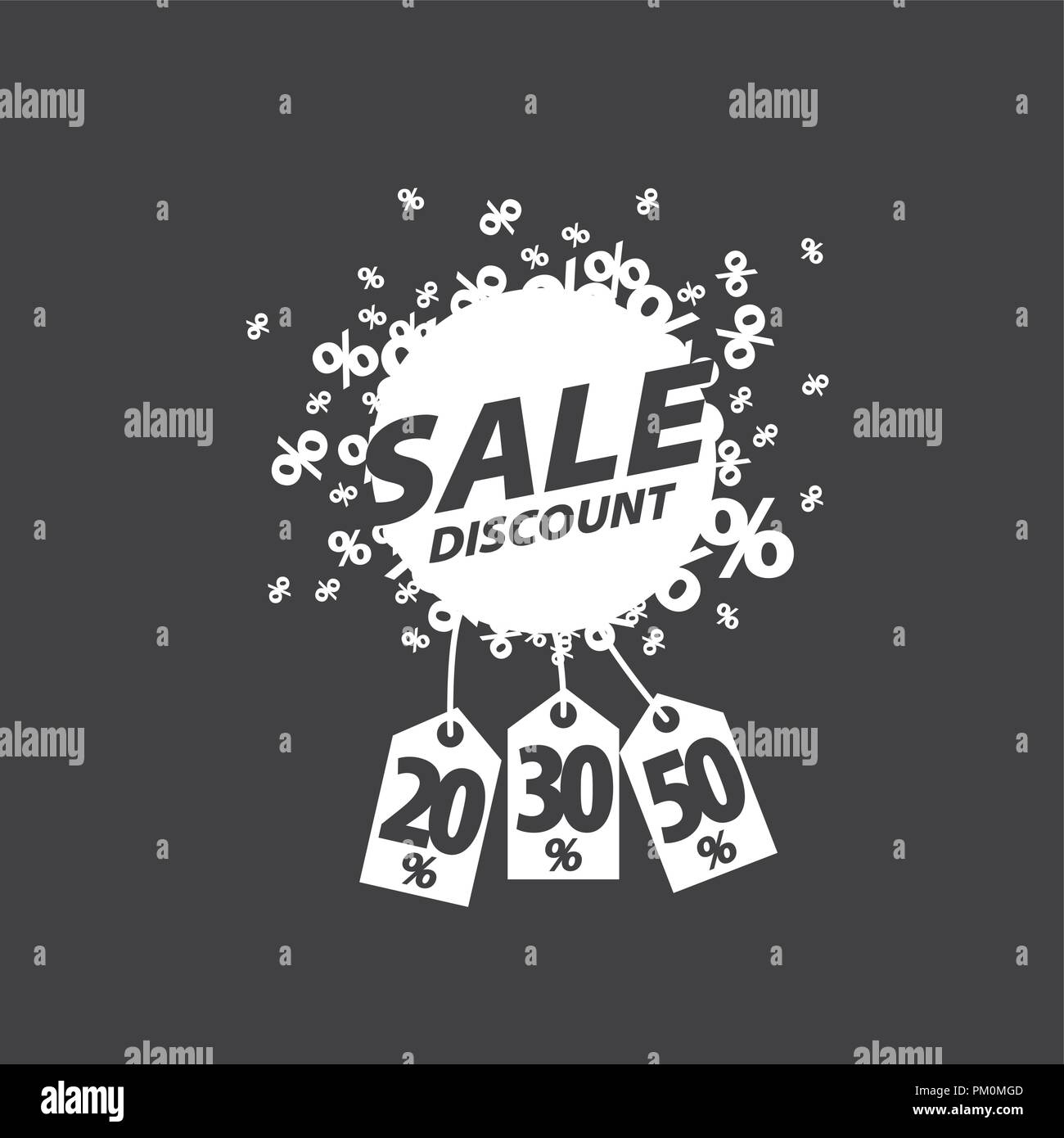 vector sign for discounts Stock Vector Image & Art - Alamy