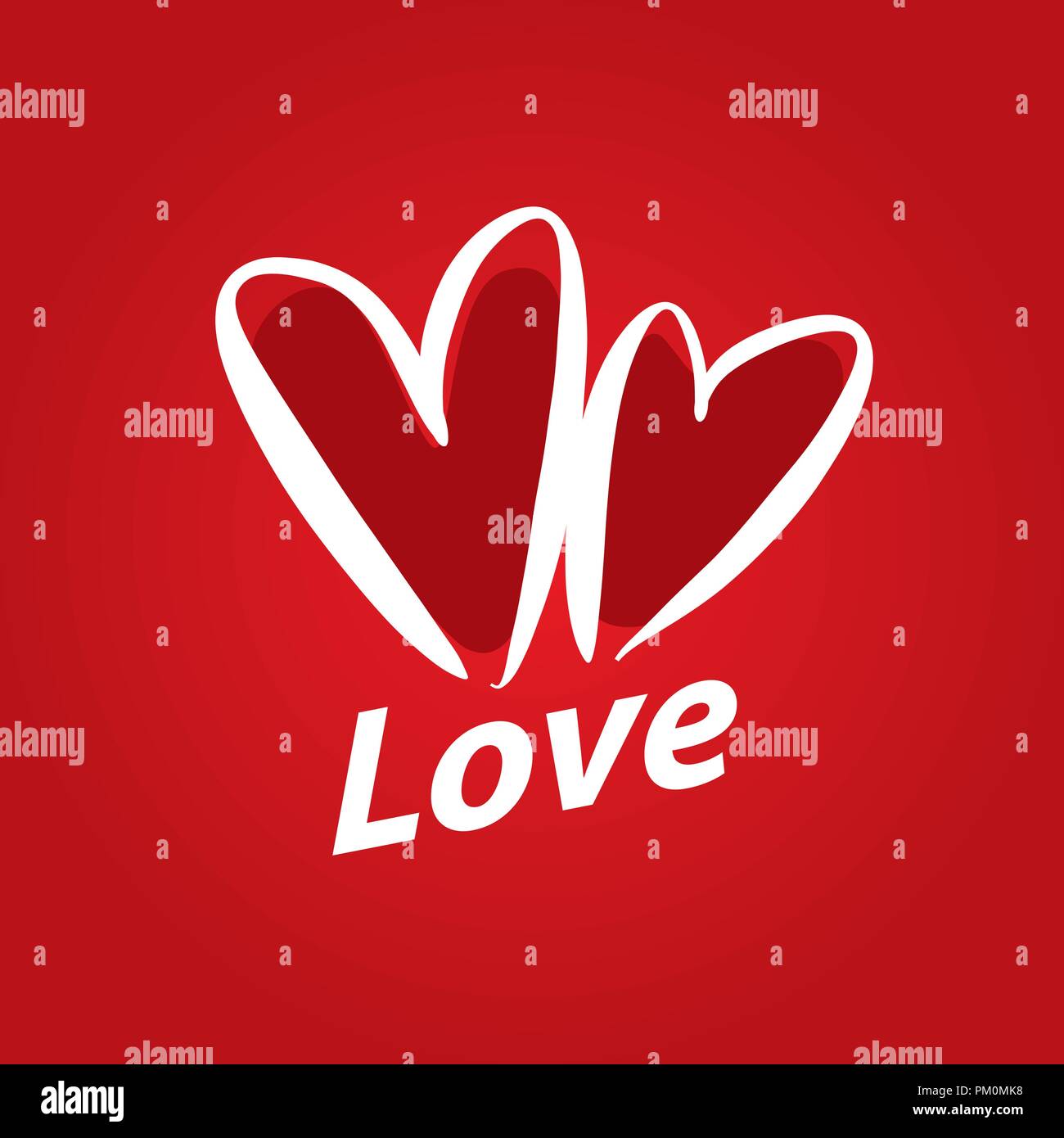 vector logo heart Stock Vector Image & Art - Alamy