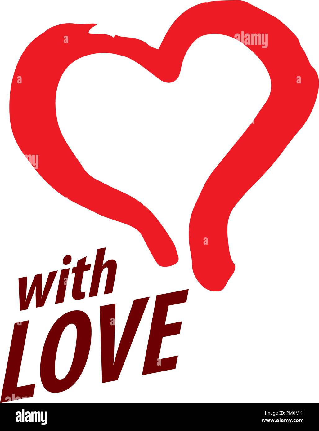 vector logo heart Stock Vector Image & Art - Alamy