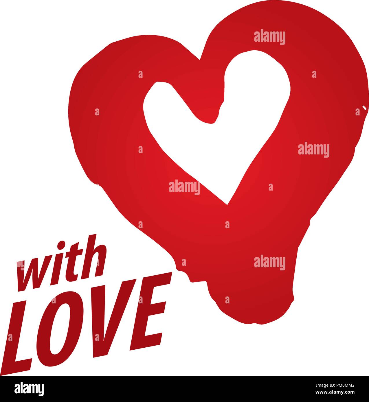 vector logo heart Stock Vector Image & Art - Alamy