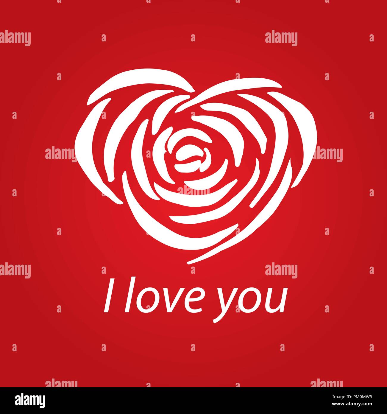 Ink red rose Stock Vector Images - Alamy